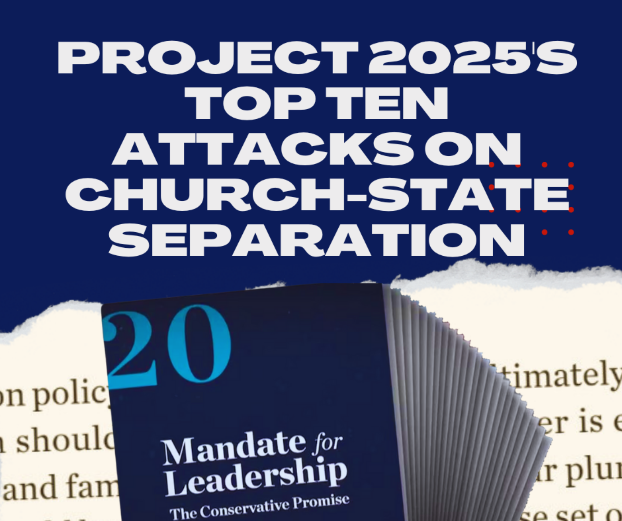 Project 2025 - Secular Coalition for America